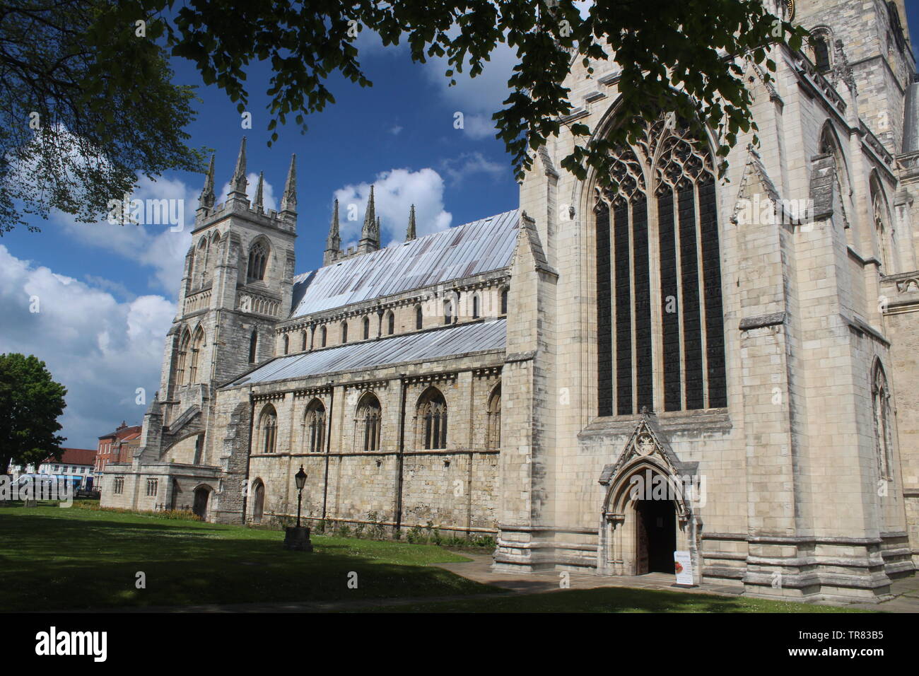 Selby Abbey,medieval abbey church North Yorkshire, England UK Stock ...