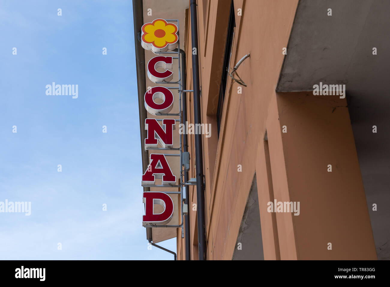 Conad, an Italian retail store brand Stock Photo - Alamy