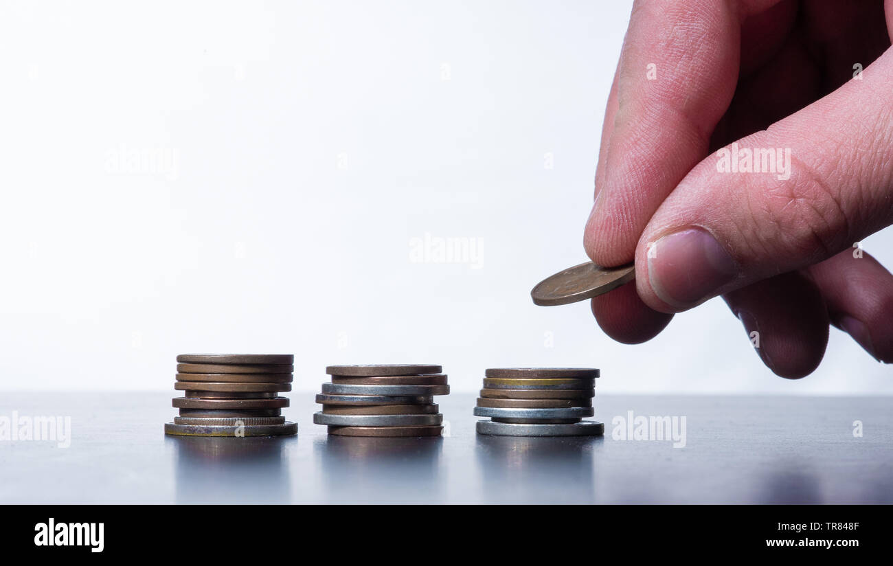 Our small coins hi-res stock photography and images - Alamy