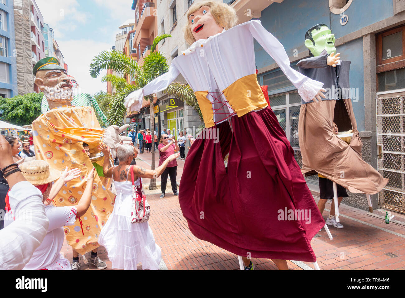 Las Palmas, Gran Canaria, Canary Islands, Spain. 30th May 2019. People ...