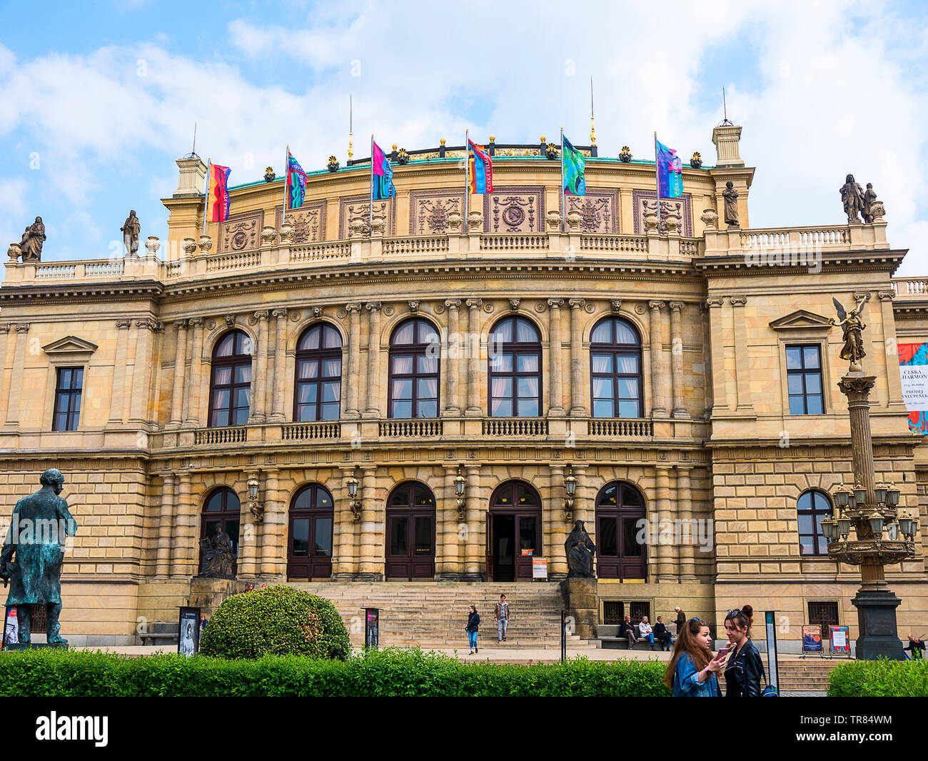 Rudolfinum is one of Prague's most valuable architectural monuments ...