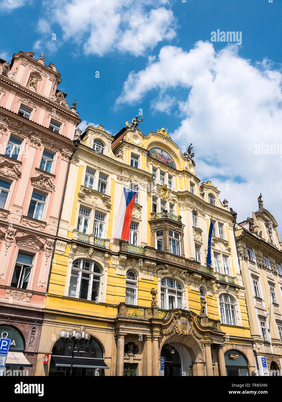 Czech architectural features hi-res stock photography and images - Alamy