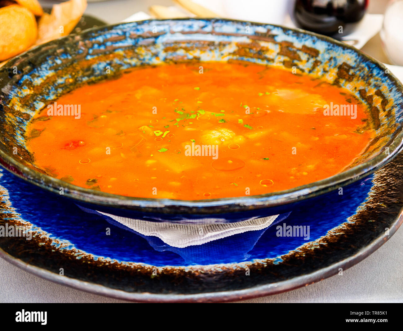 Typical food in Prague in the Czech Republic Stock Photo - Alamy
