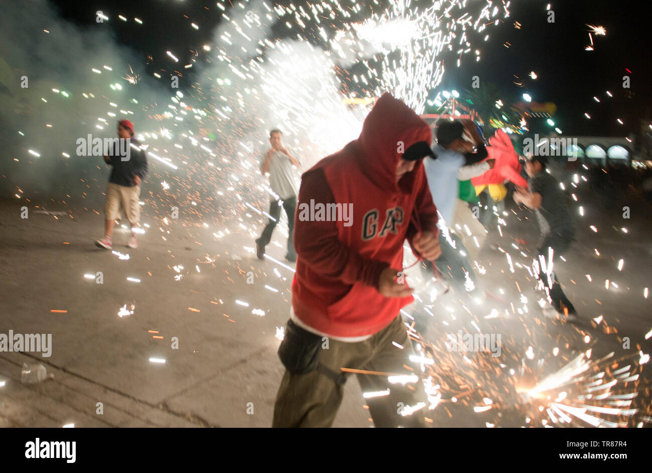 The "Toros" or bulls of Tultepec is a yearly tradition where the town ...