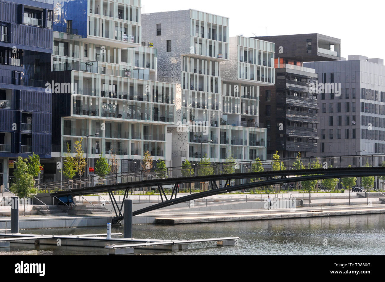 New architecture lyon confluence hi-res stock photography and images ...