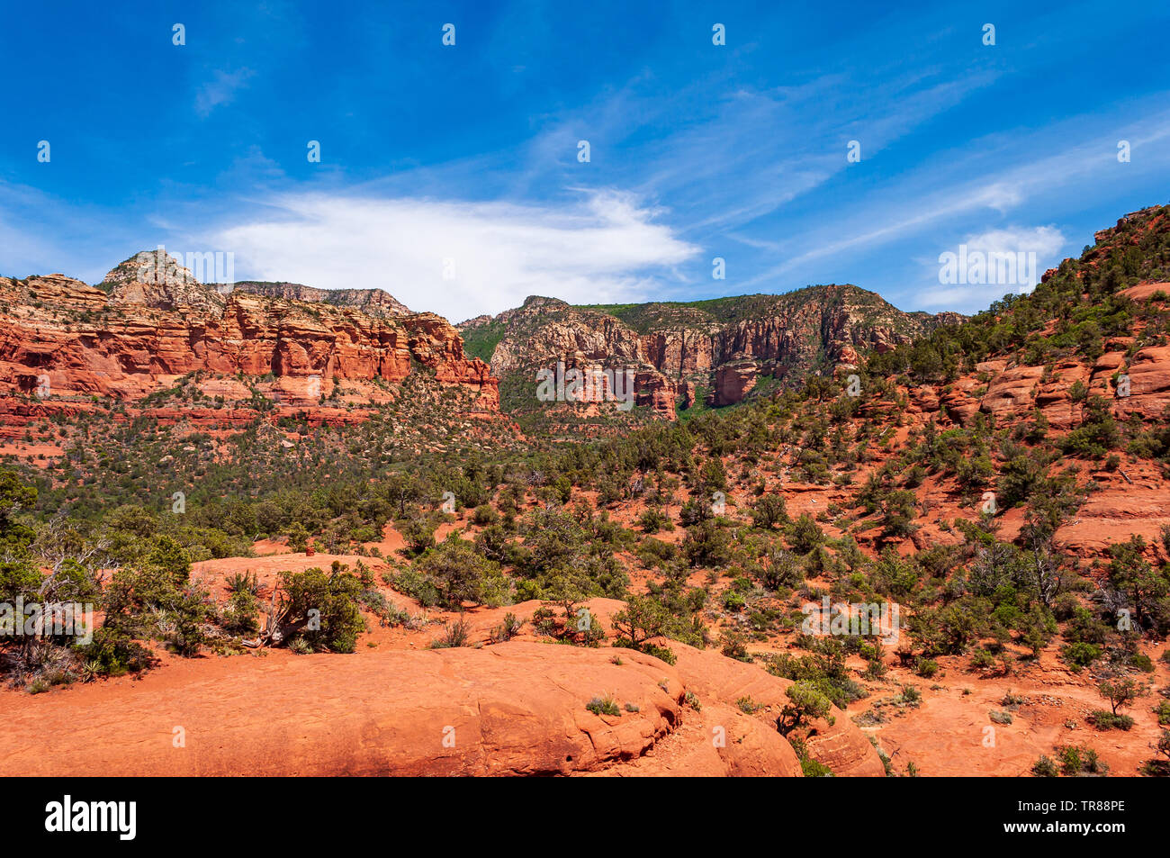 Vista looking from Chicken Point at the end of 4x4 trail Broken Arrow ...