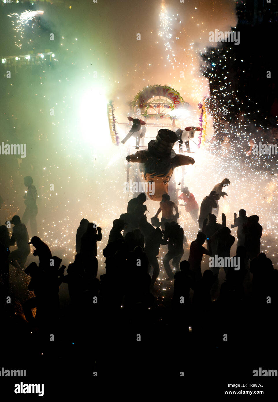 The "Toros" or bulls of Tultepec is a yearly tradition where the town ...