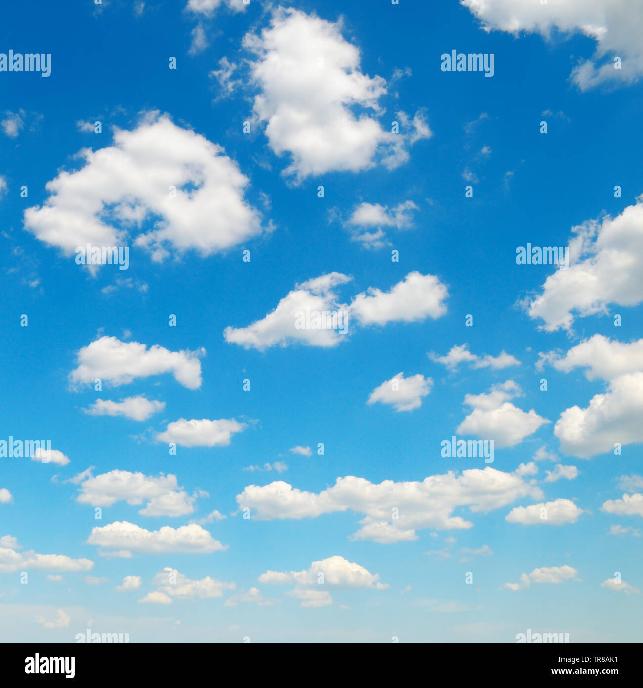 blue sky and light clouds Stock Photo - Alamy