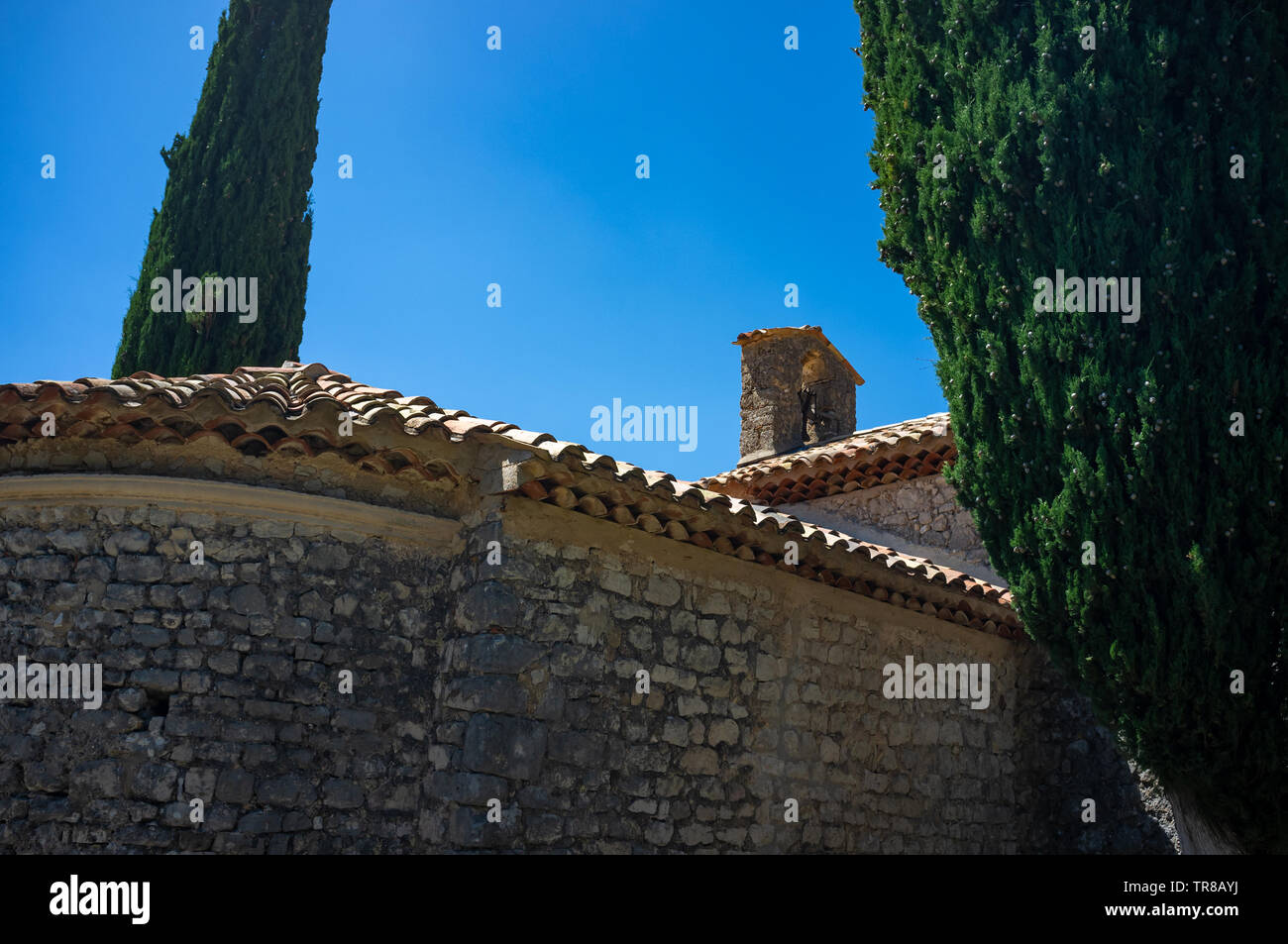 Tree cypress france hi-res stock photography and images - Alamy