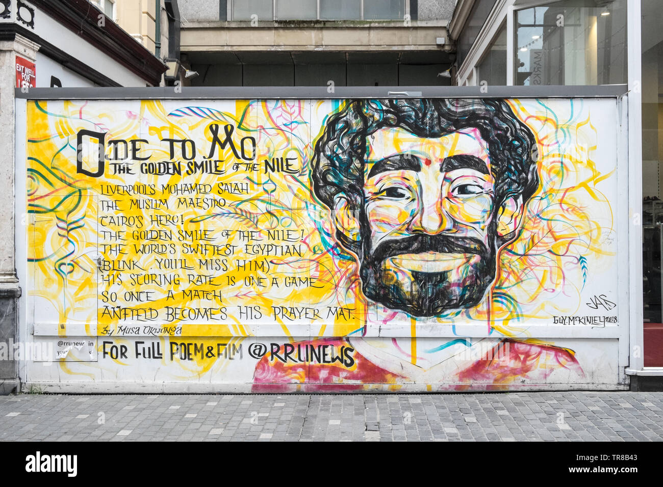 Ode to Mo,poem,poetry,artwork,of,Egyptian,Liverpool,LFC,football player ...