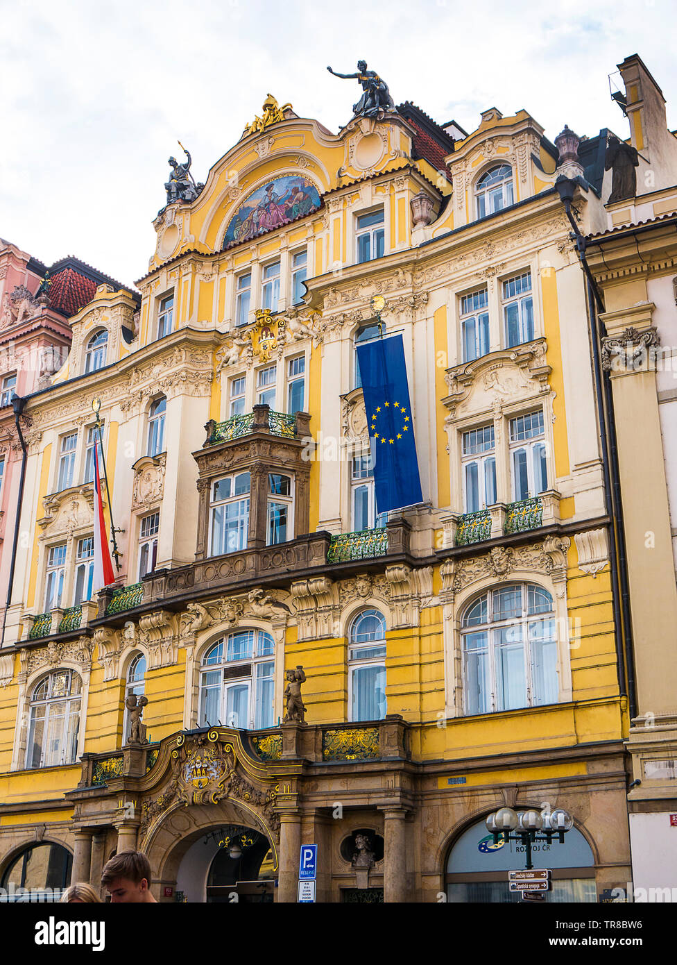 Czech architectural features hi-res stock photography and images - Alamy