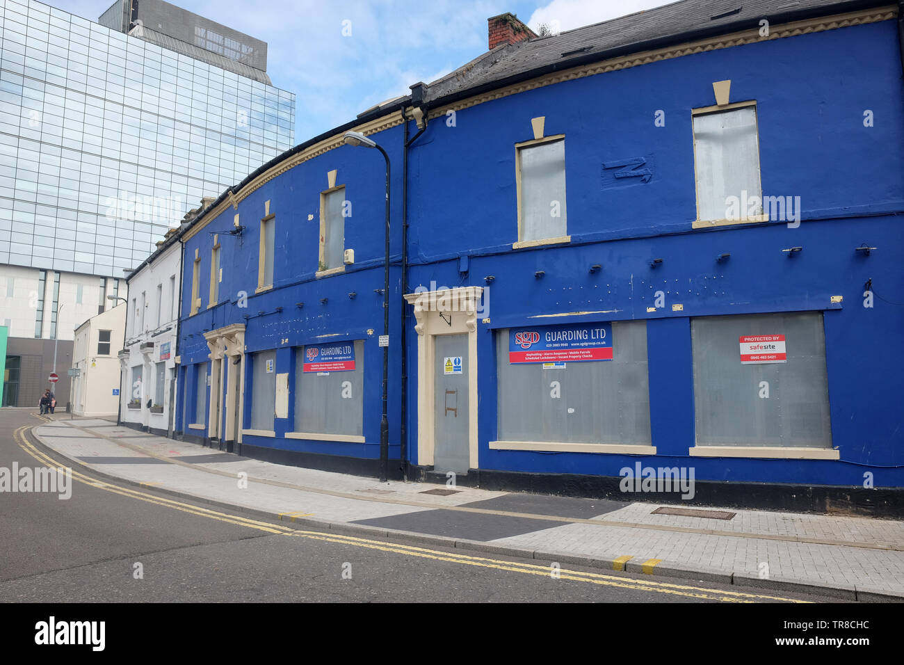 May 2019 - Guildford Crescent in Cardiff, an historic remaining part of ...