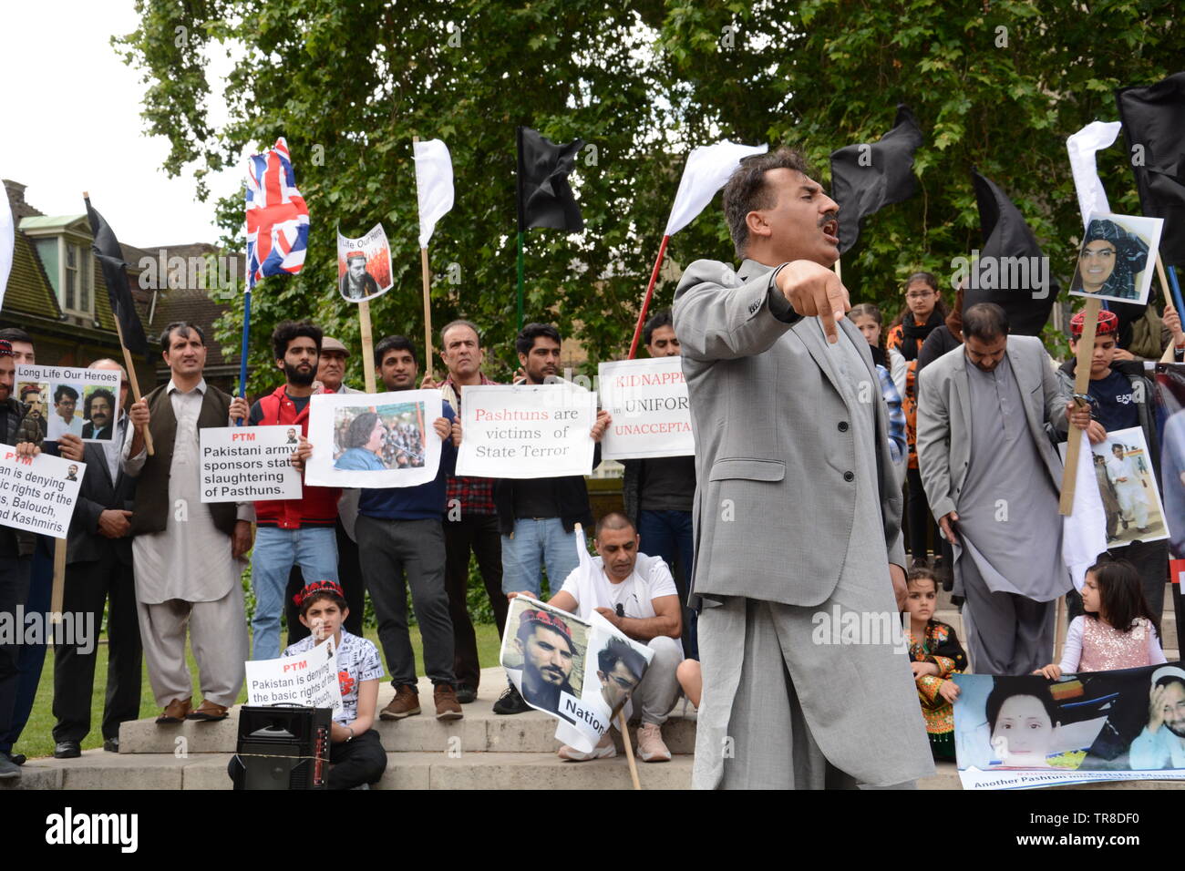 Pashtun tahafuz movement hi-res stock photography and images - Alamy