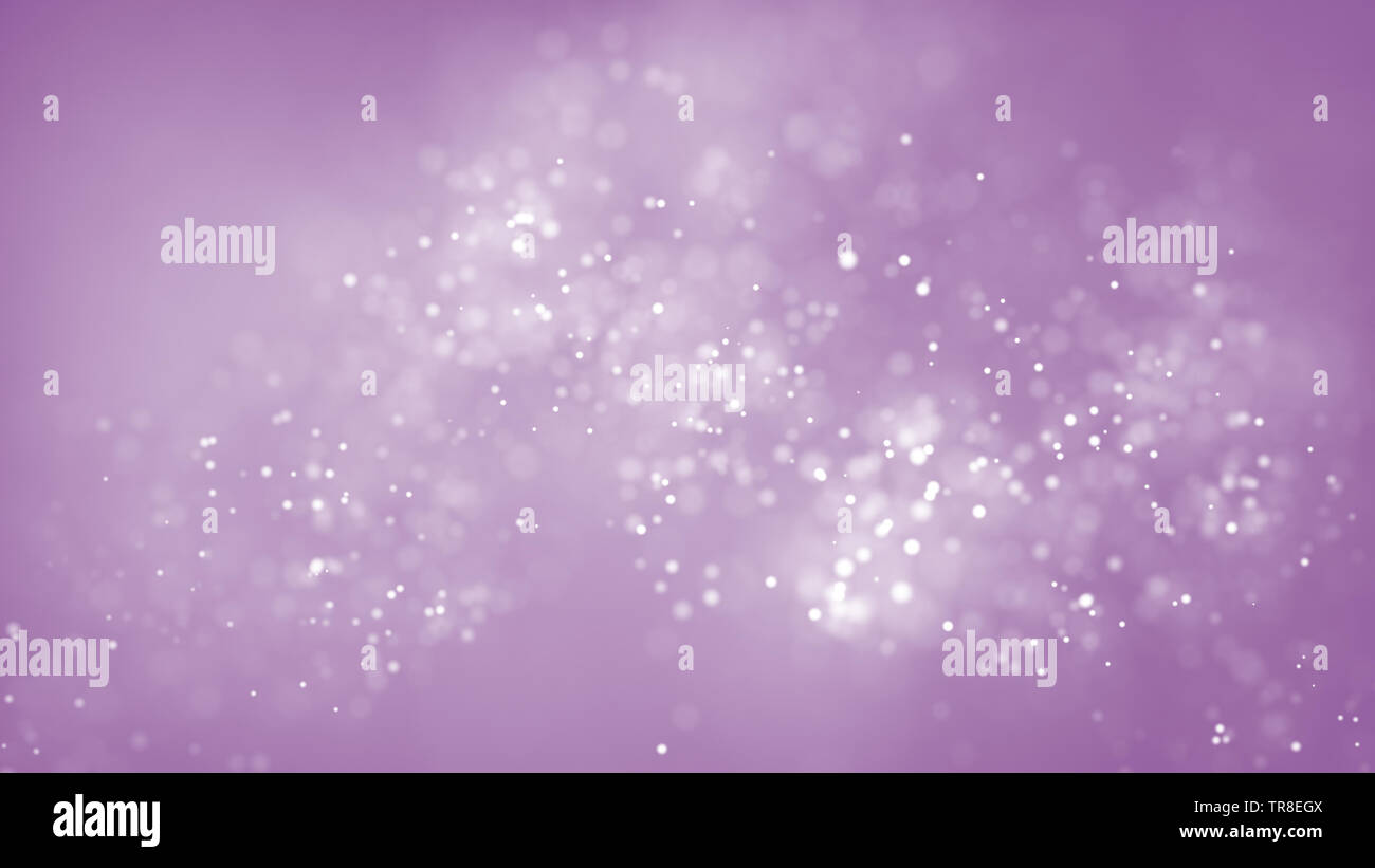 Shiny floating bokeh particles hi-res stock photography and images - Alamy