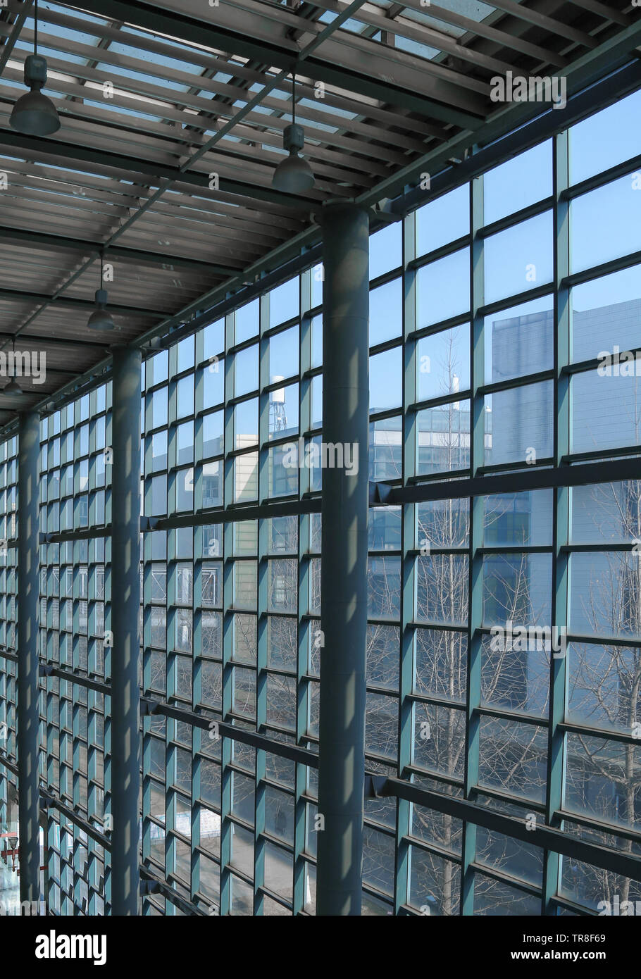 Sichuan university No. 1 teaching building, .It is glass and steel ...