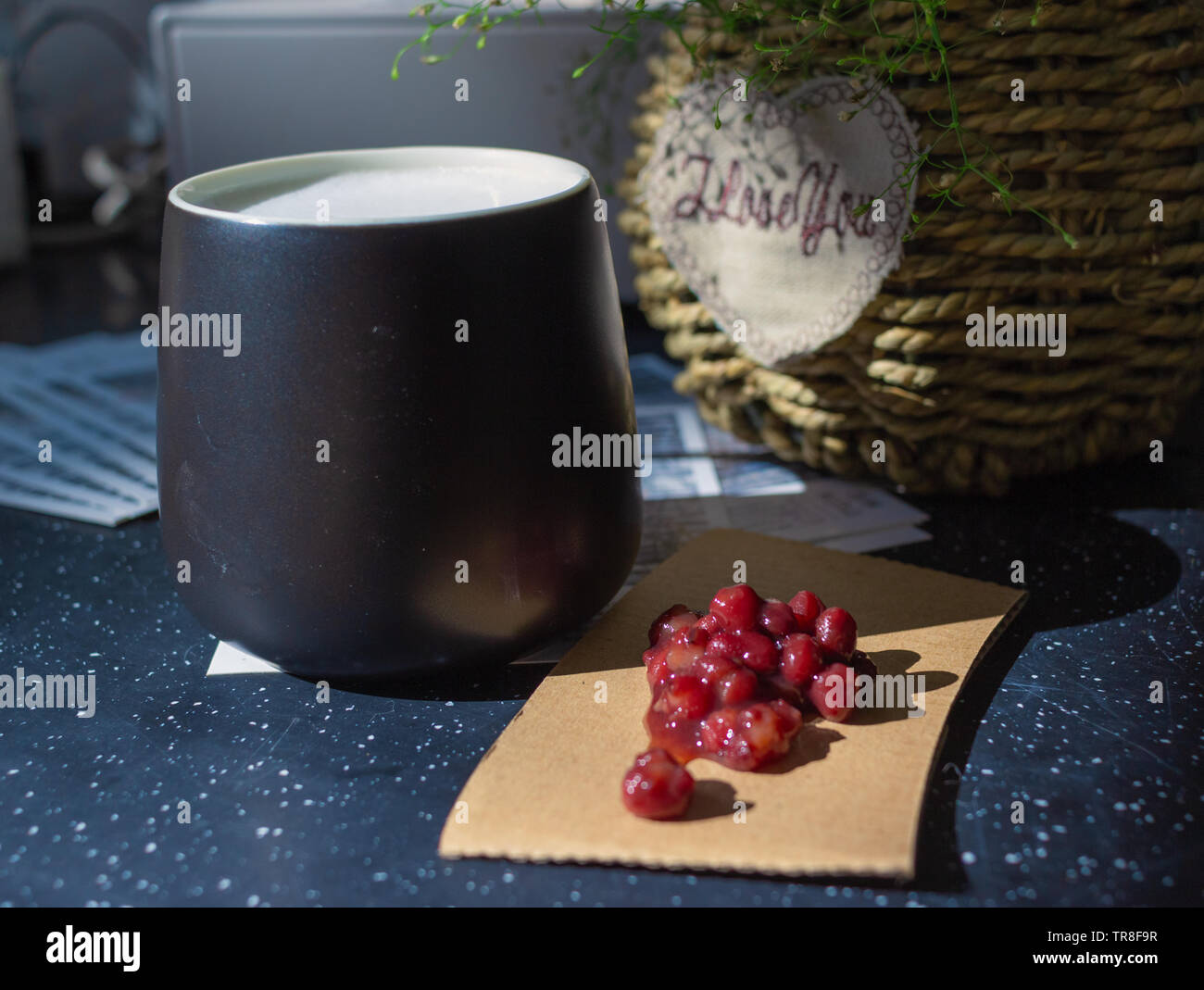 Red bean milk hi-res stock photography and images - Alamy