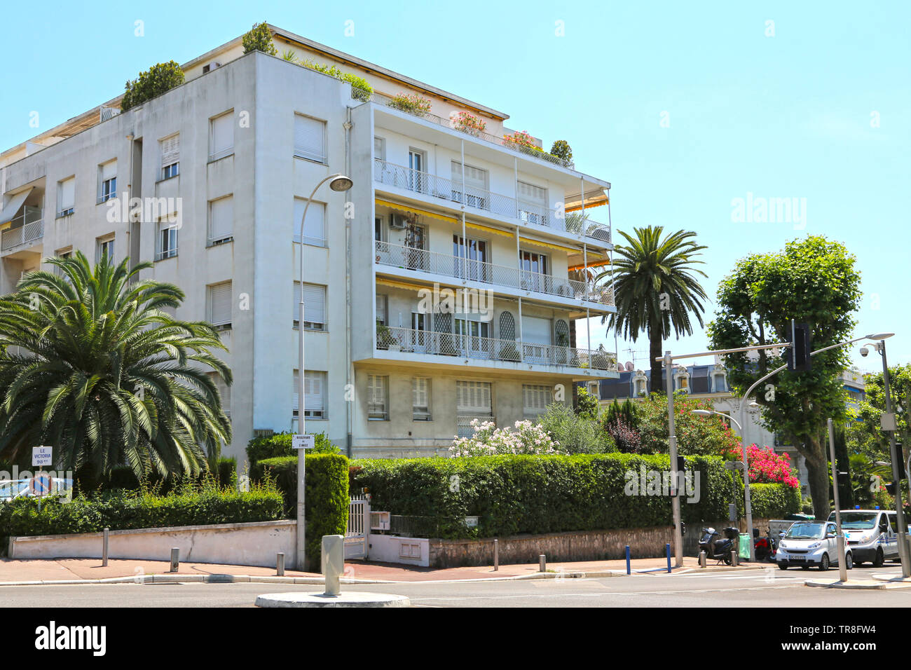 France, Alpes Maritimes, Nice, summer day in the city centre Stock ...