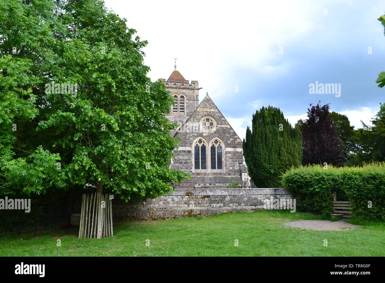 St Giles' Church, Shipbourne, Kent. Near Tonbridge and Sevenoaks. A ...