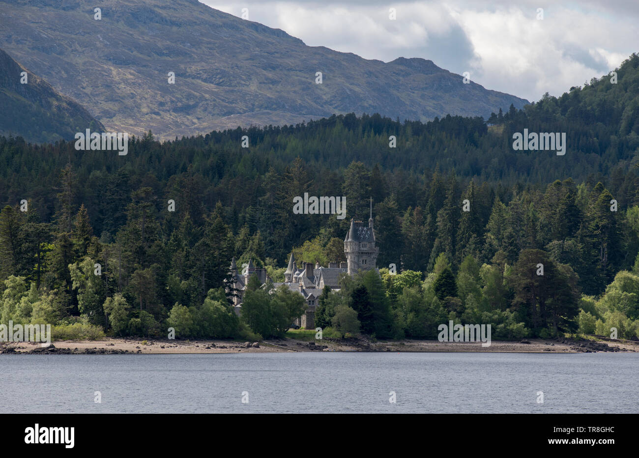 Ardverikie Castle, Loch Laggan, Scotland Stock Photo - Alamy