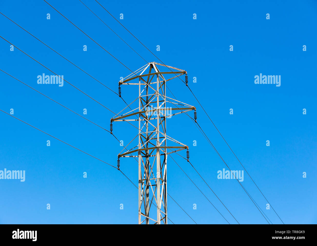 Overhead Line Tower High Resolution Stock Photography and Images - Alamy