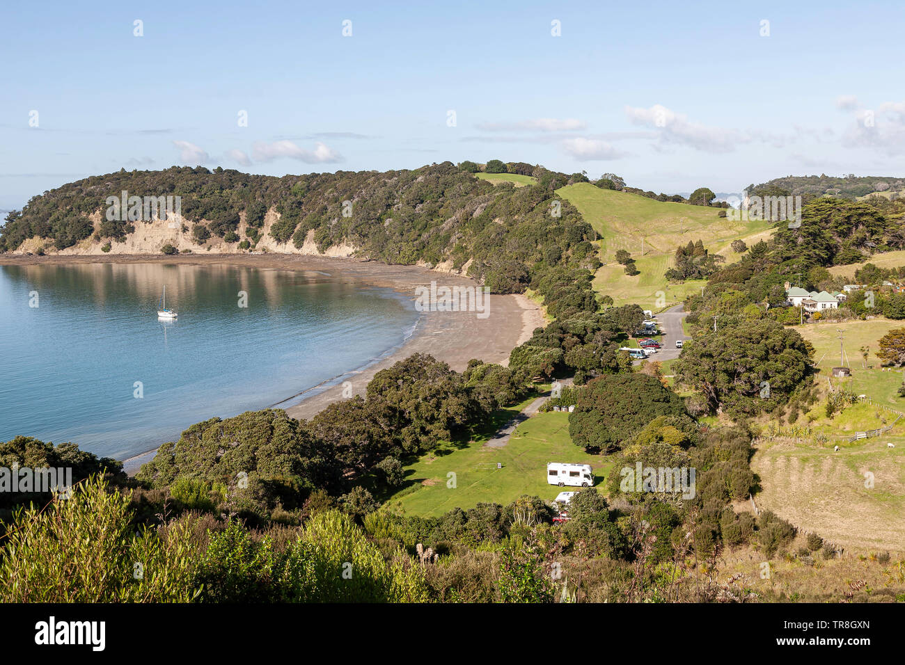 Recreation and camping at sulivans bay mahurangi reginal park north of ...