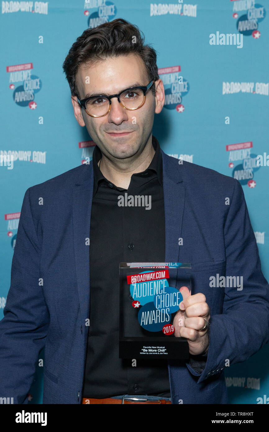 New York, NY - May 30, 2019: Joe Iconis attends Broadway.com Audience ...