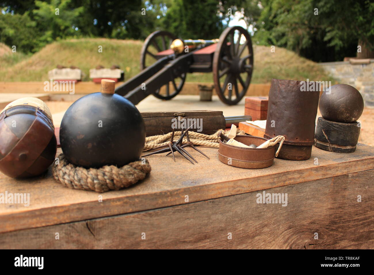 American Revolution Cannon Balls