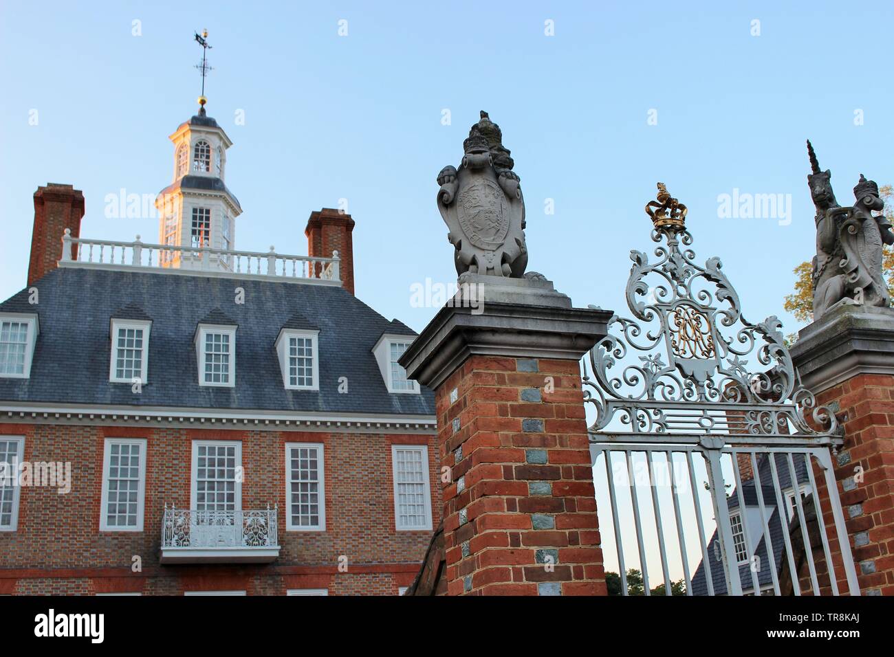 Williamsburg governors palace hi-res stock photography and images - Alamy