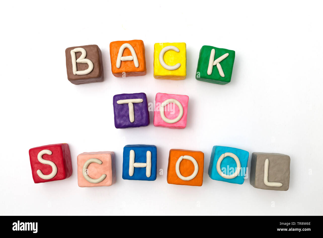 School letters hi-res stock photography and images - Alamy