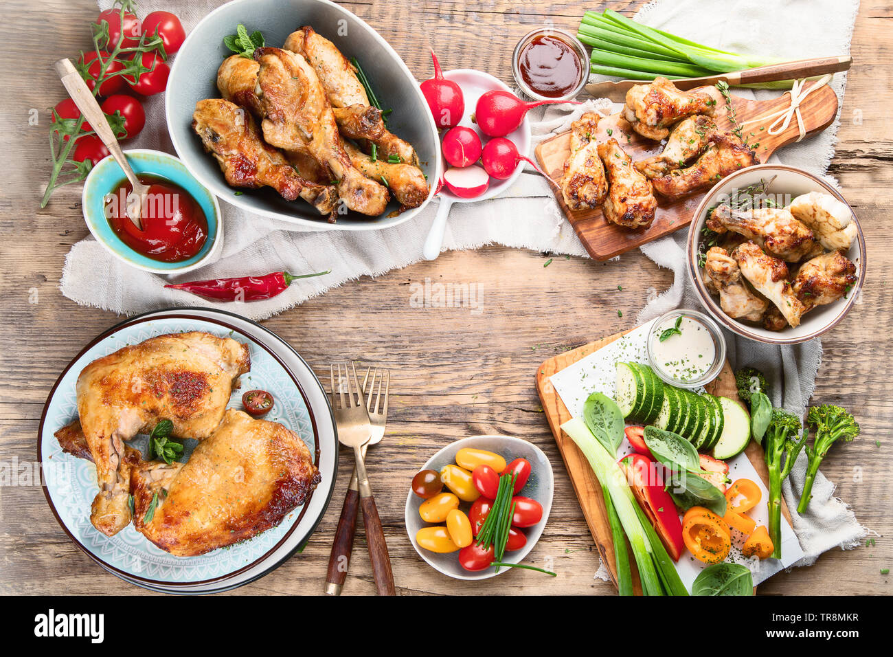 Wings top view hi-res stock photography and images - Alamy