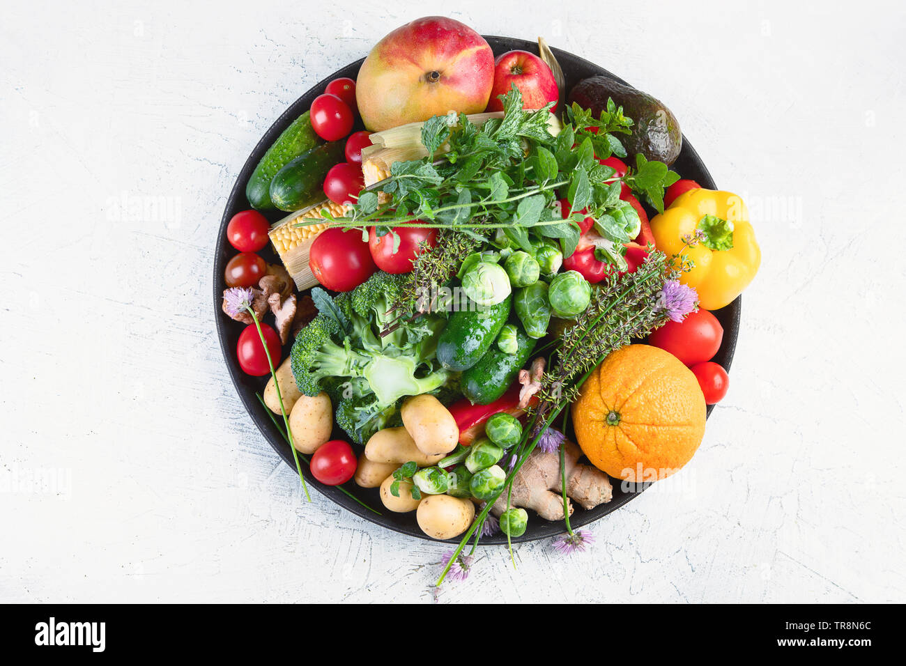 Assortment of fresh fruits hi-res stock photography and images - Alamy