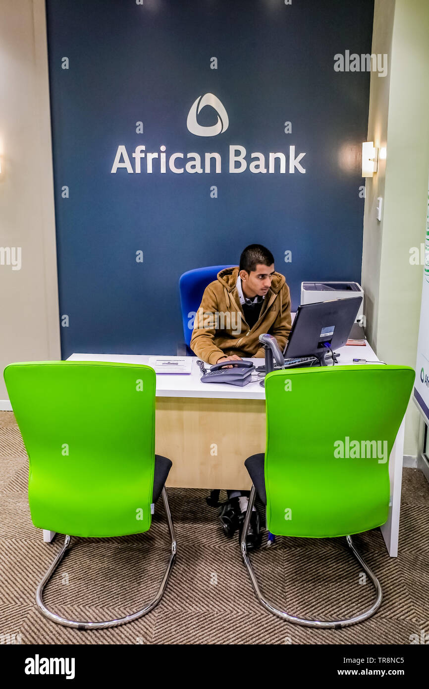 Johannesburg, South Africa - July 16 2012: Inside Interior of a Modern ...