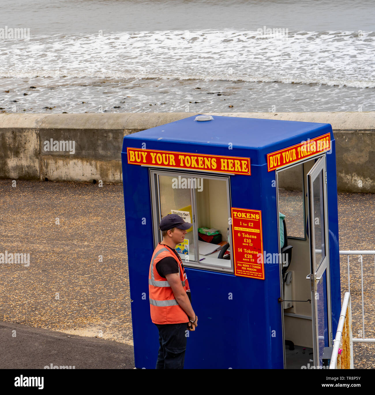 Token booth hi-res stock photography and images - Alamy