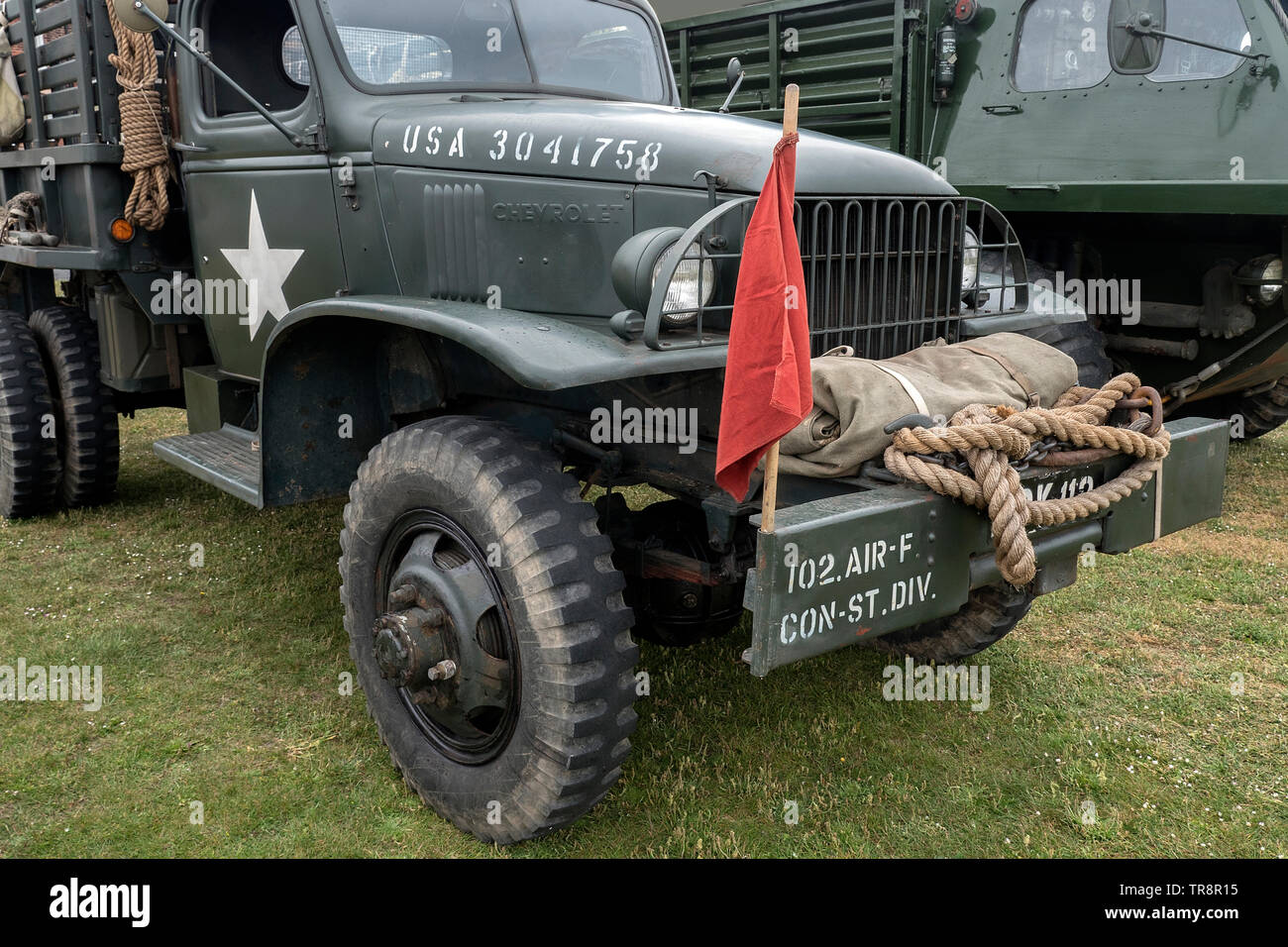 World War II Chevrolet American Air Force truck Stock Photo - Alamy