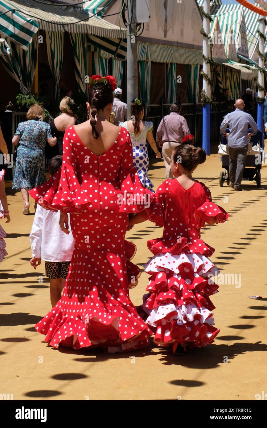 Seville Fair, Feria de Abril Stock Photo - Alamy
