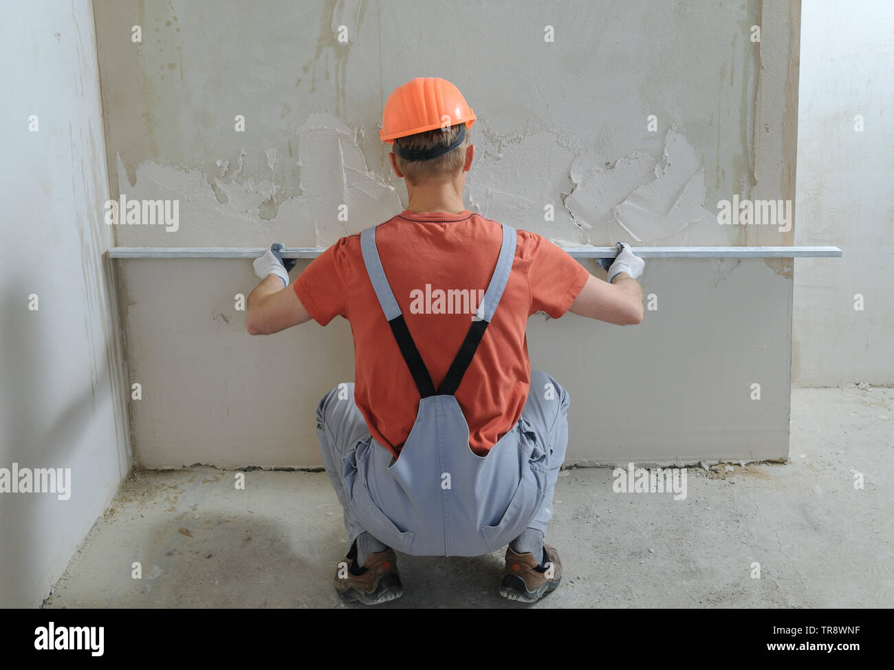 Plastering service hi-res stock photography and images - Alamy
