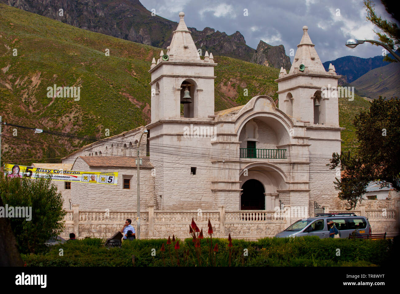 Chivay village hi-res stock photography and images - Alamy