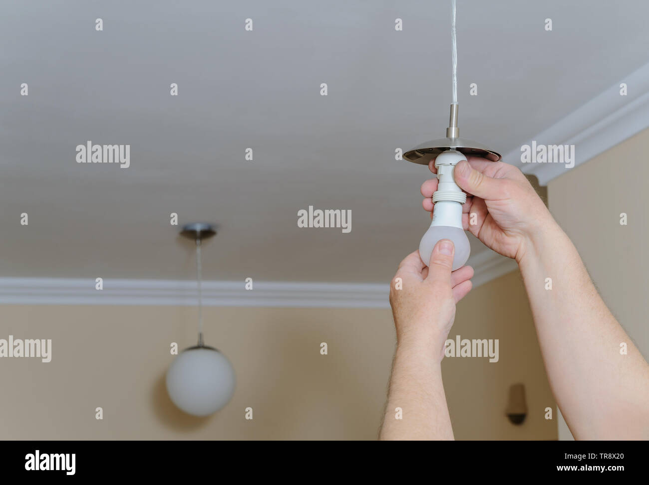 Installing a light switch hi-res stock photography and images - Alamy