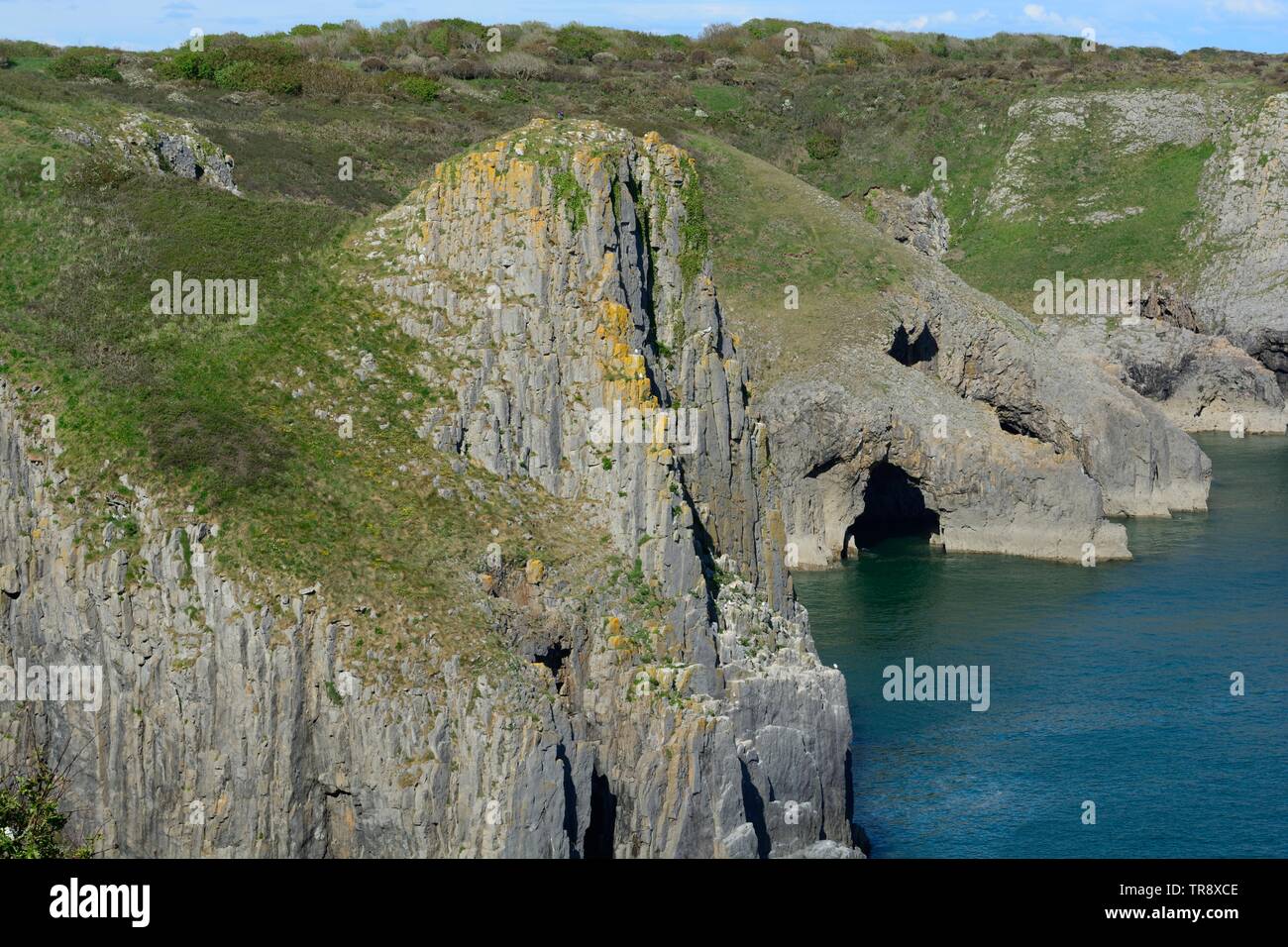 Lydstep head walk hi-res stock photography and images - Alamy