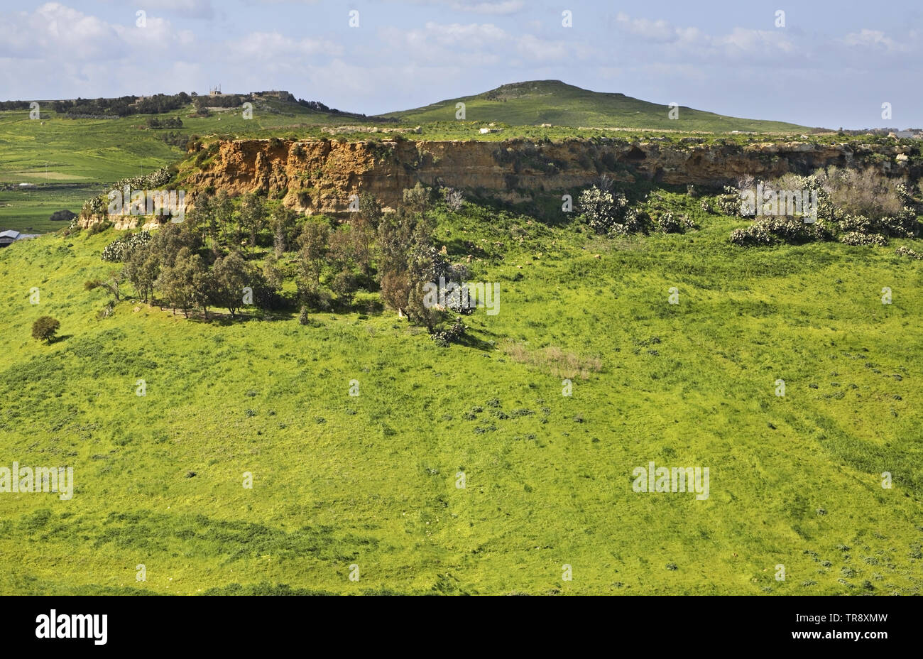 Landscape near Victoria. Gozo island. Malta Stock Photo - Alamy