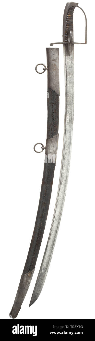 A hussar officers sabre Cut Out Stock Images & Pictures - Alamy