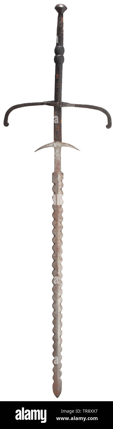 Two guards with weapons Cut Out Stock Images & Pictures - Alamy