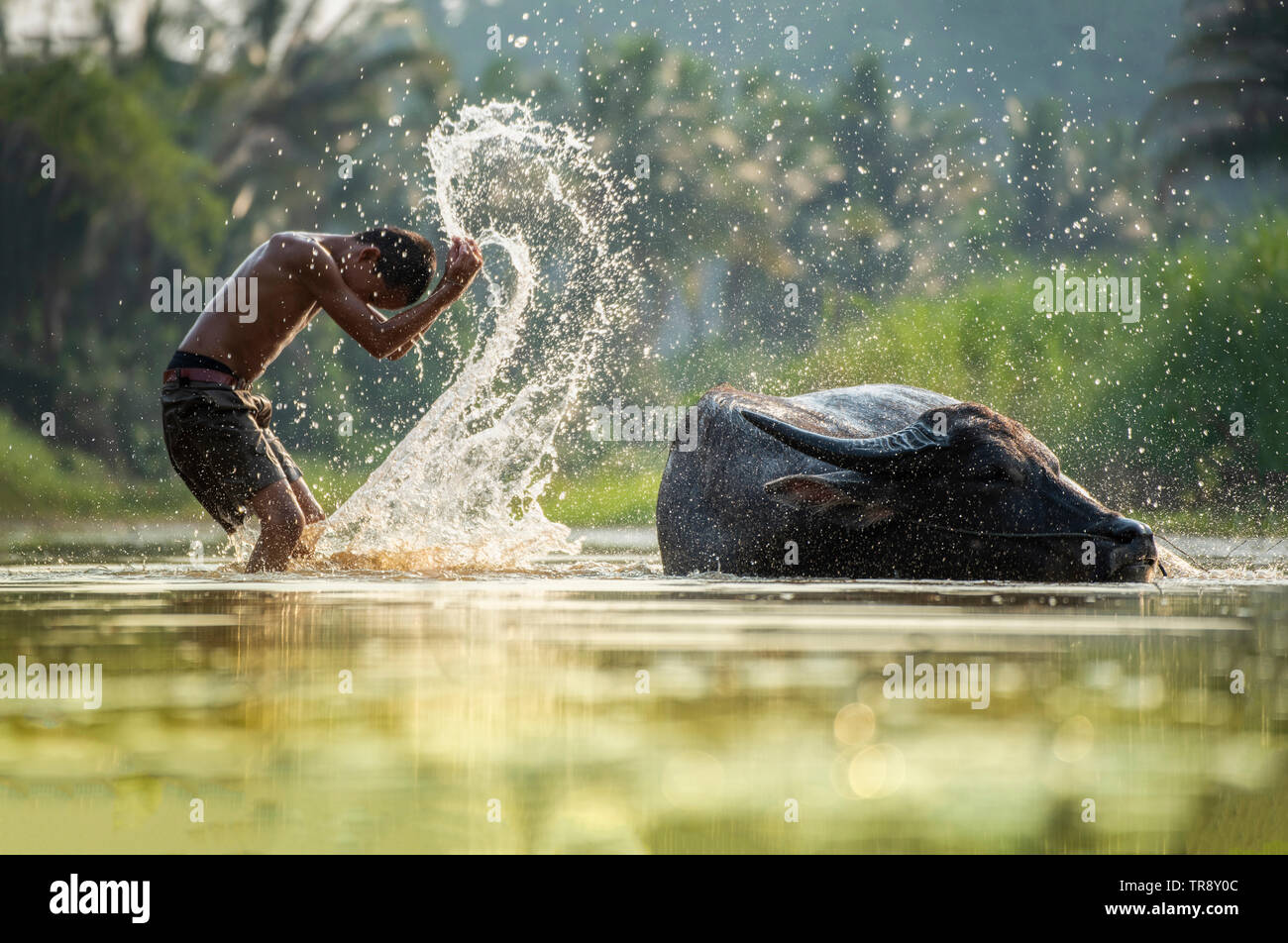 Buffalo river child hi-res stock photography and images - Alamy