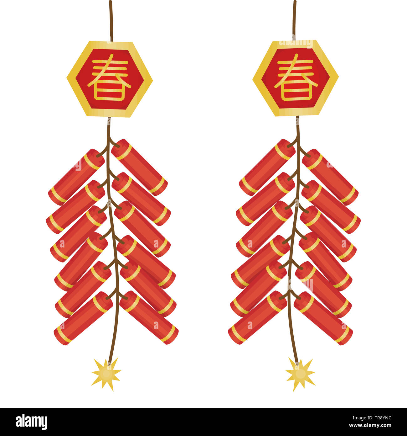 Chinese Firecrackers Clipart