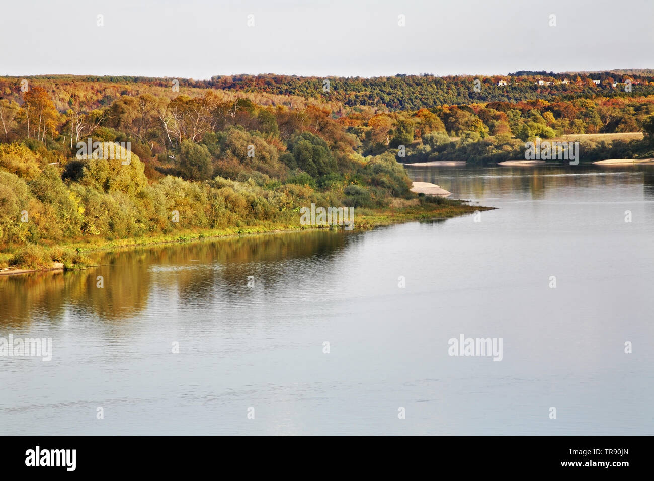 Oka river in Tarusa. Russia Stock Photo - Alamy