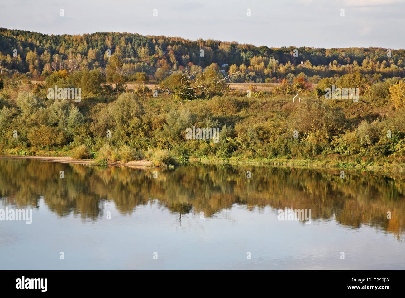 Oka river in Tarusa. Russia Stock Photo - Alamy