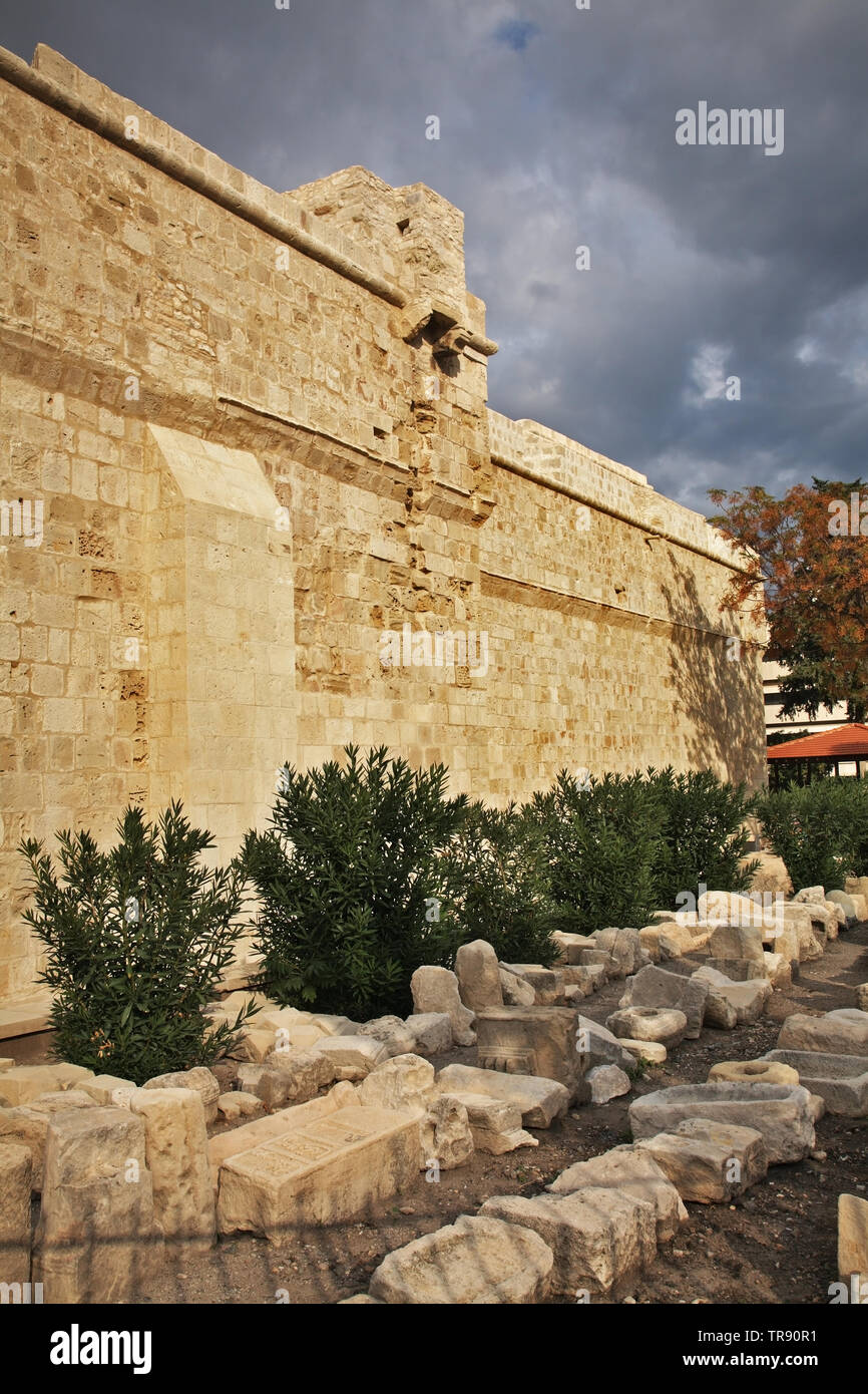 Medieval Castle in Limassol. Cyprus Stock Photo - Alamy