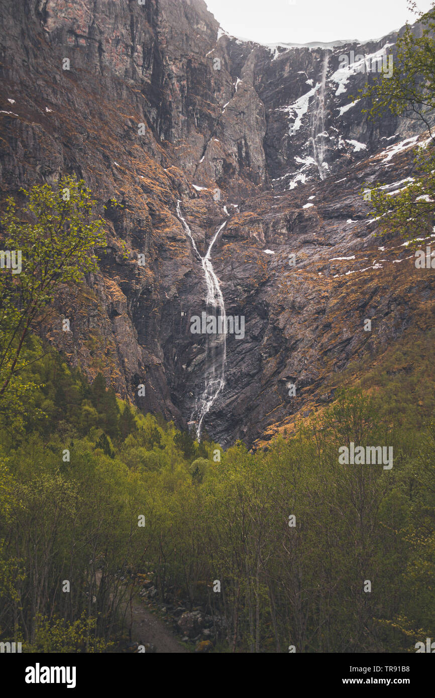 One of the highest waterfalls in Norway, Mardalsfossen and its ...