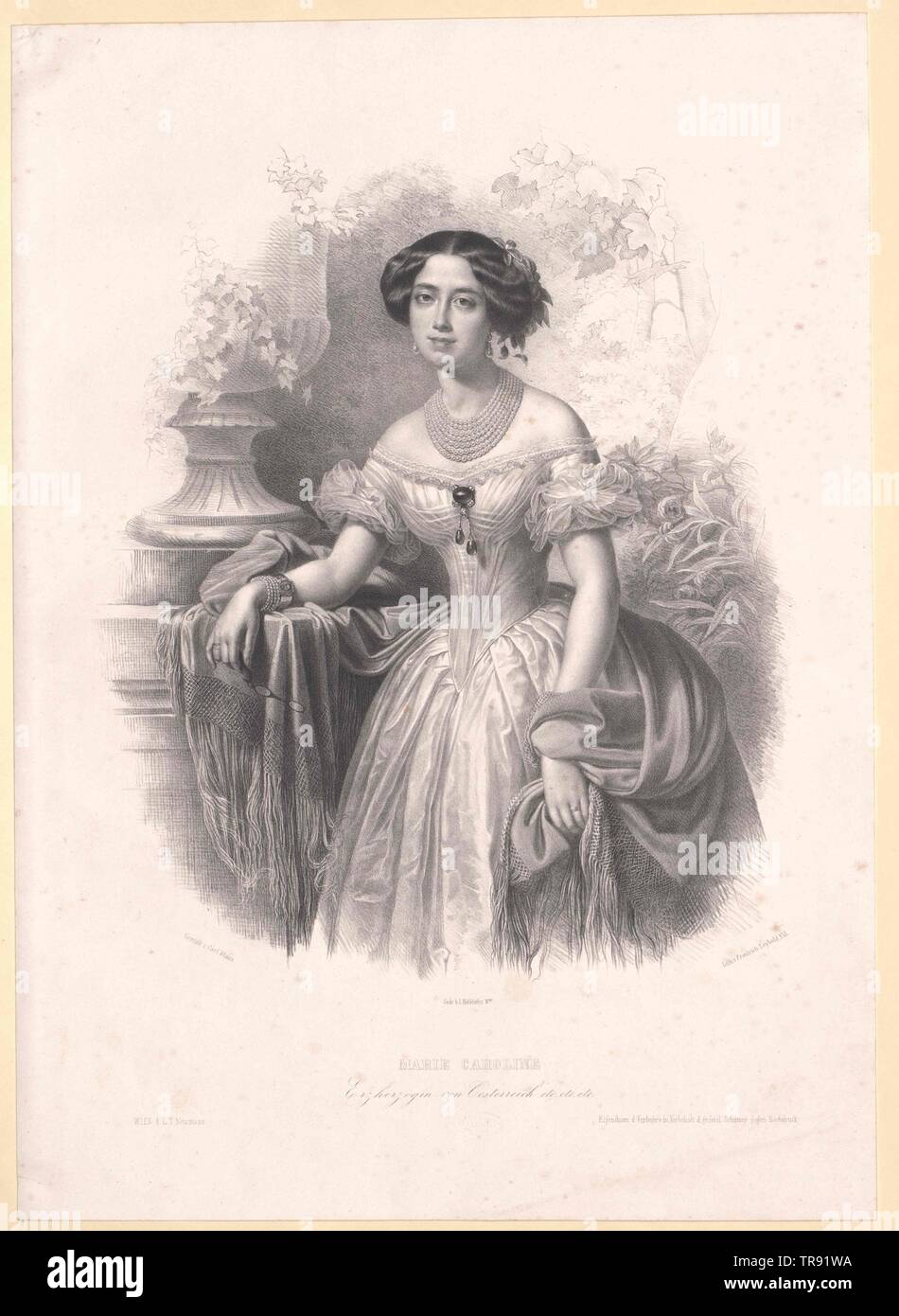 Marie caroline hi-res stock photography and images - Alamy