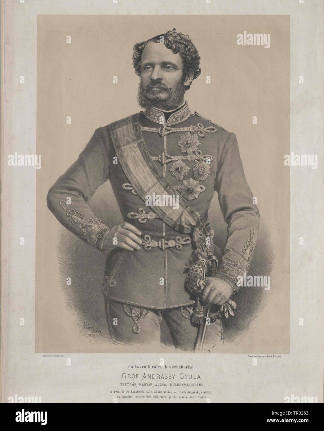 Count julius andrassy hi-res stock photography and images - Alamy